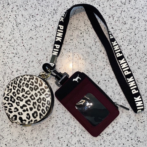 PINK Victoria's Secret | Accessories | 3250 Pink Lanyard Keychain ...